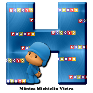 Letras de Pocoyo. Pocoyo Letters. - Oh my Alfabetos!