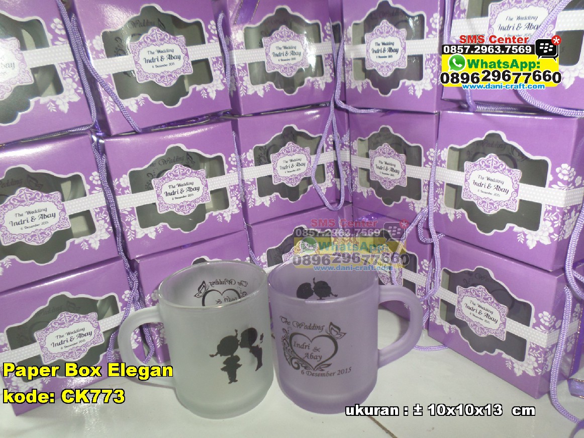 Paper Box Elegan | Souvenir Pernikahan