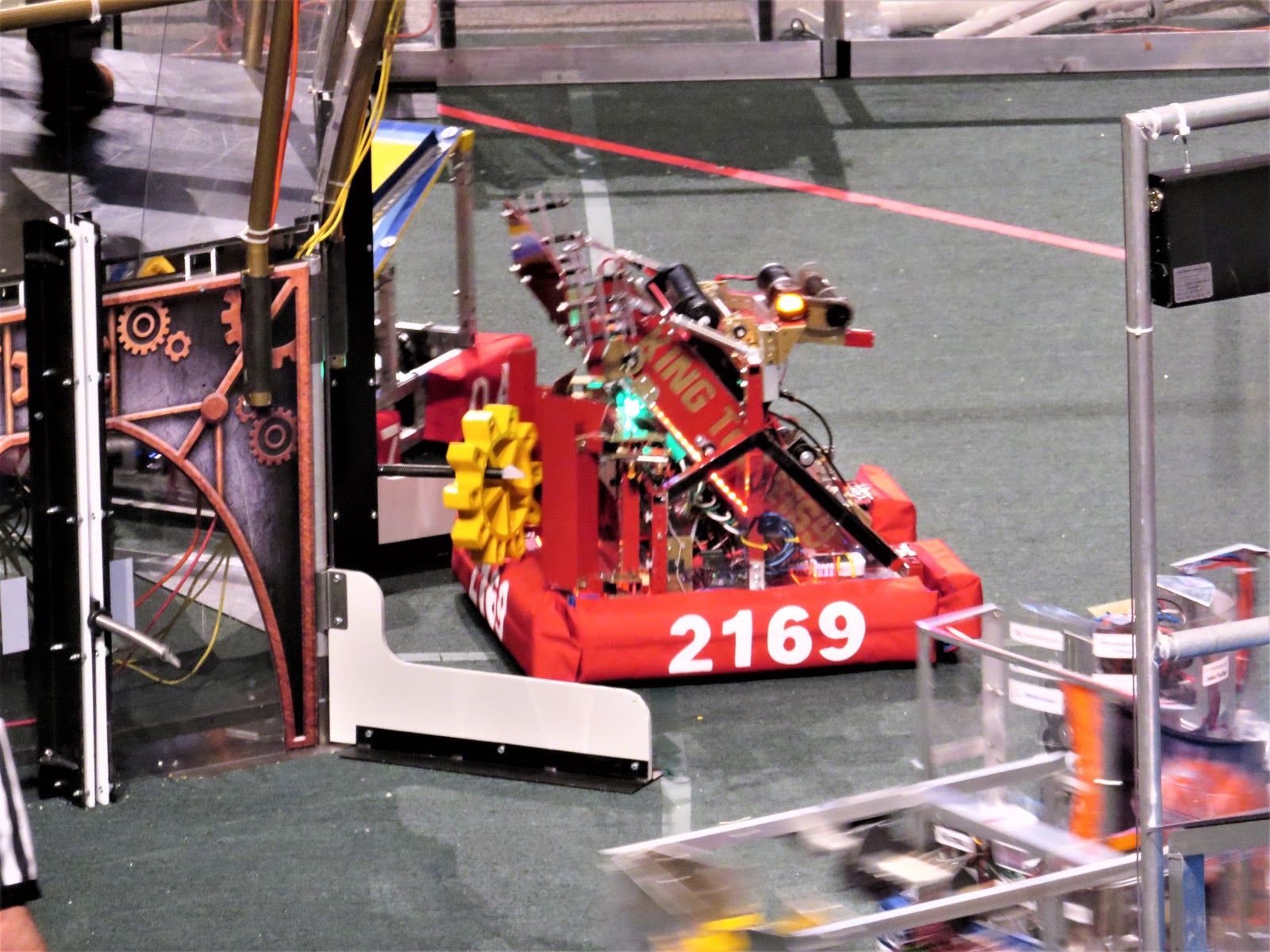 Todd Swank: 2017 First Robotics Competition in Peoria, Illinois