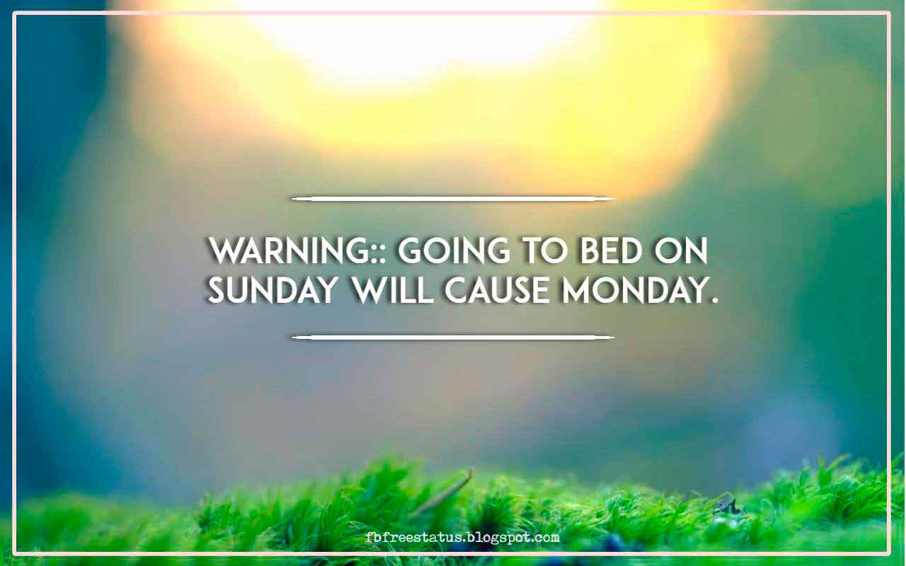 Funny & Happy Sunday Quotes to be Happy on Sunday Morning