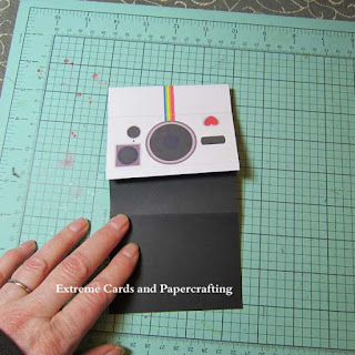 Valentine Instant Camera Pop Up Card