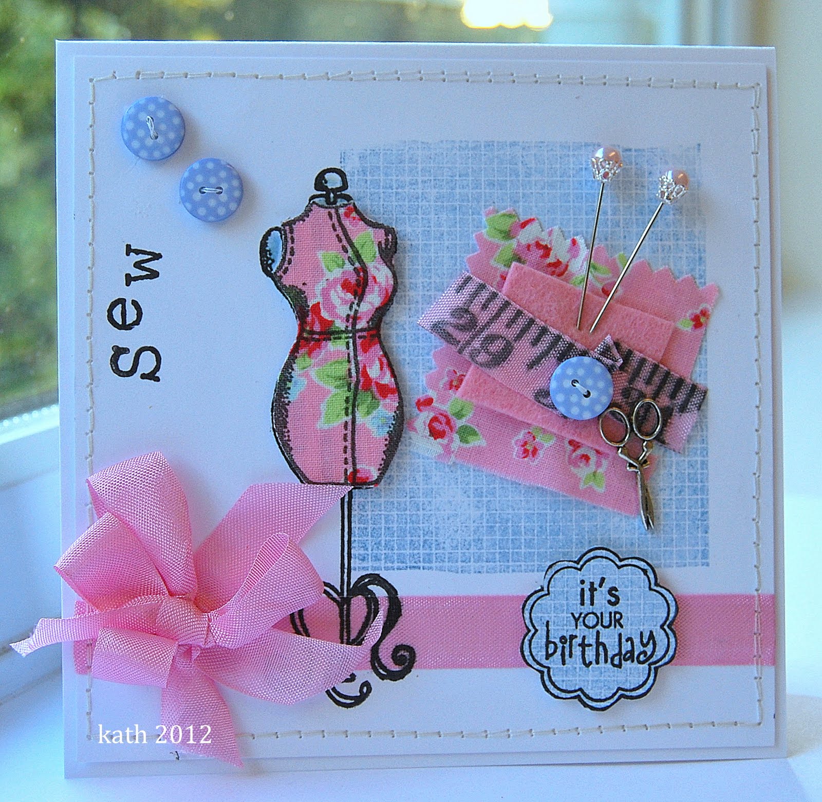 Kath's Blog......diary of the everyday life of a crafter: Ribbon Girl ...