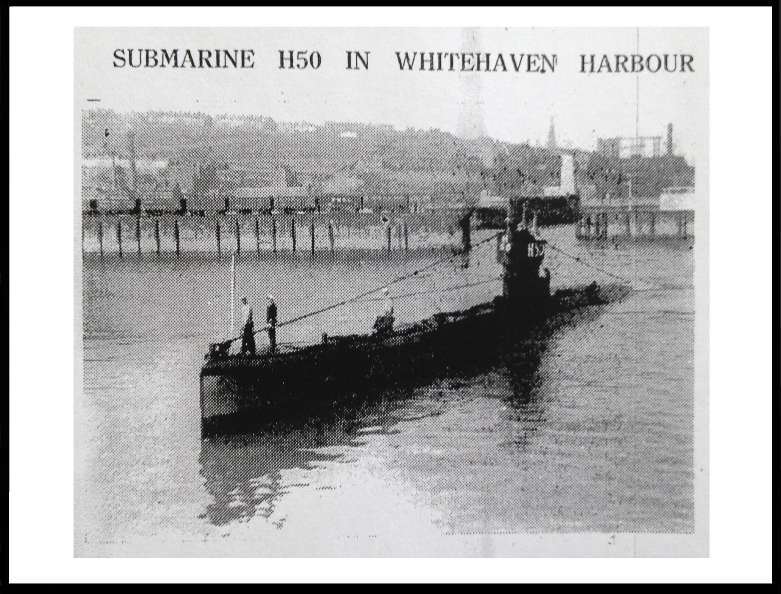 WW2 - The Second World War: The Royal Navy submarine HMS H50