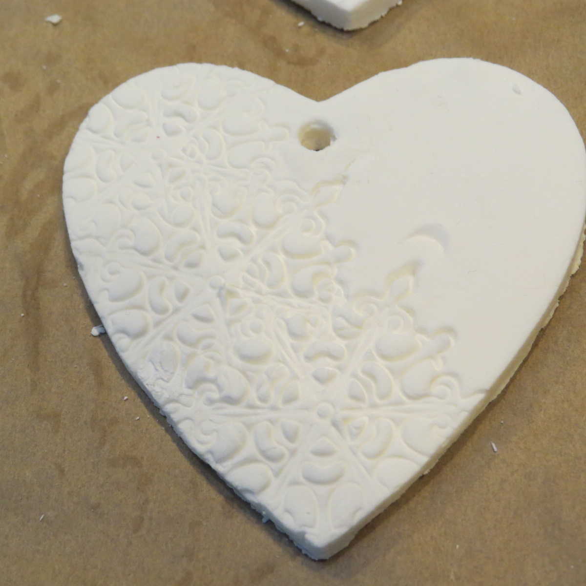 DesignsandEvents: Cornstarch Ornaments: A New Valentine Craft...For Me!