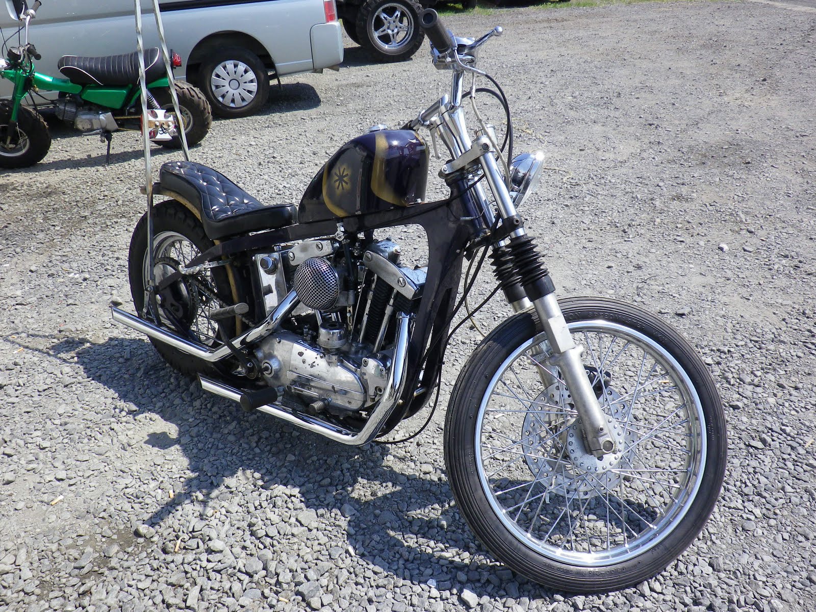 Grass Hopper Motor Cycle: 1966 xlch for sale