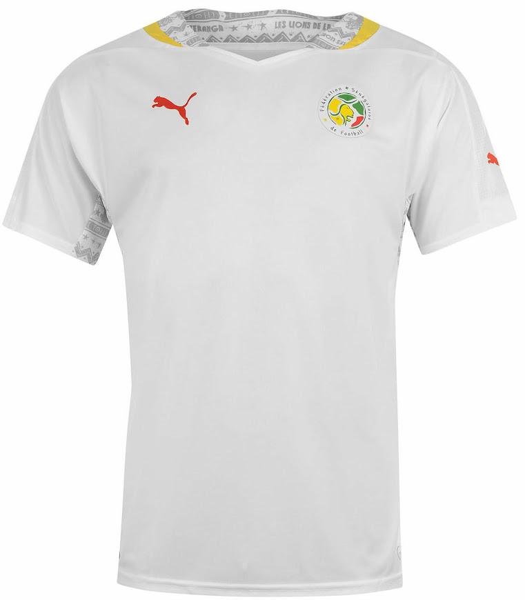 Senegal 2014 Home and Away Kits Released - Footy Headlines