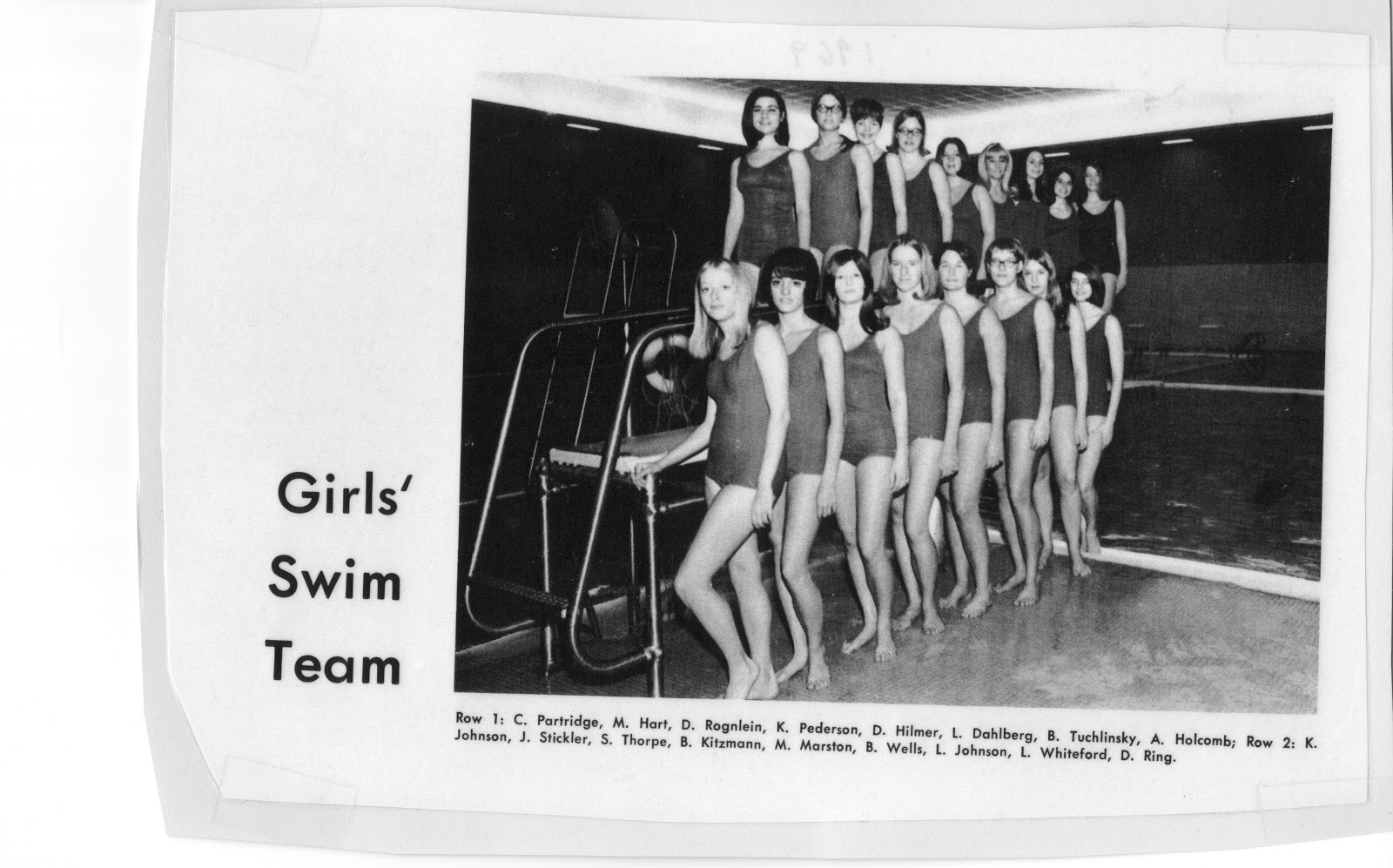 Beloit TIDE Swim/Dive: BMHS Girls Team through the Years