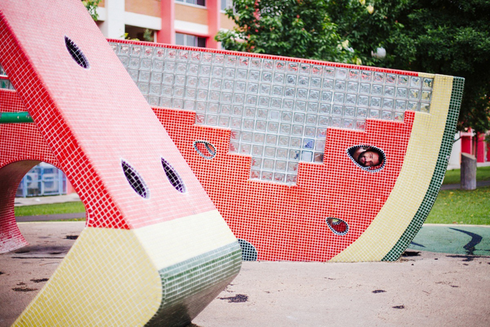 Burntfeather: Watermelon - Mosaic Playground of Singapore