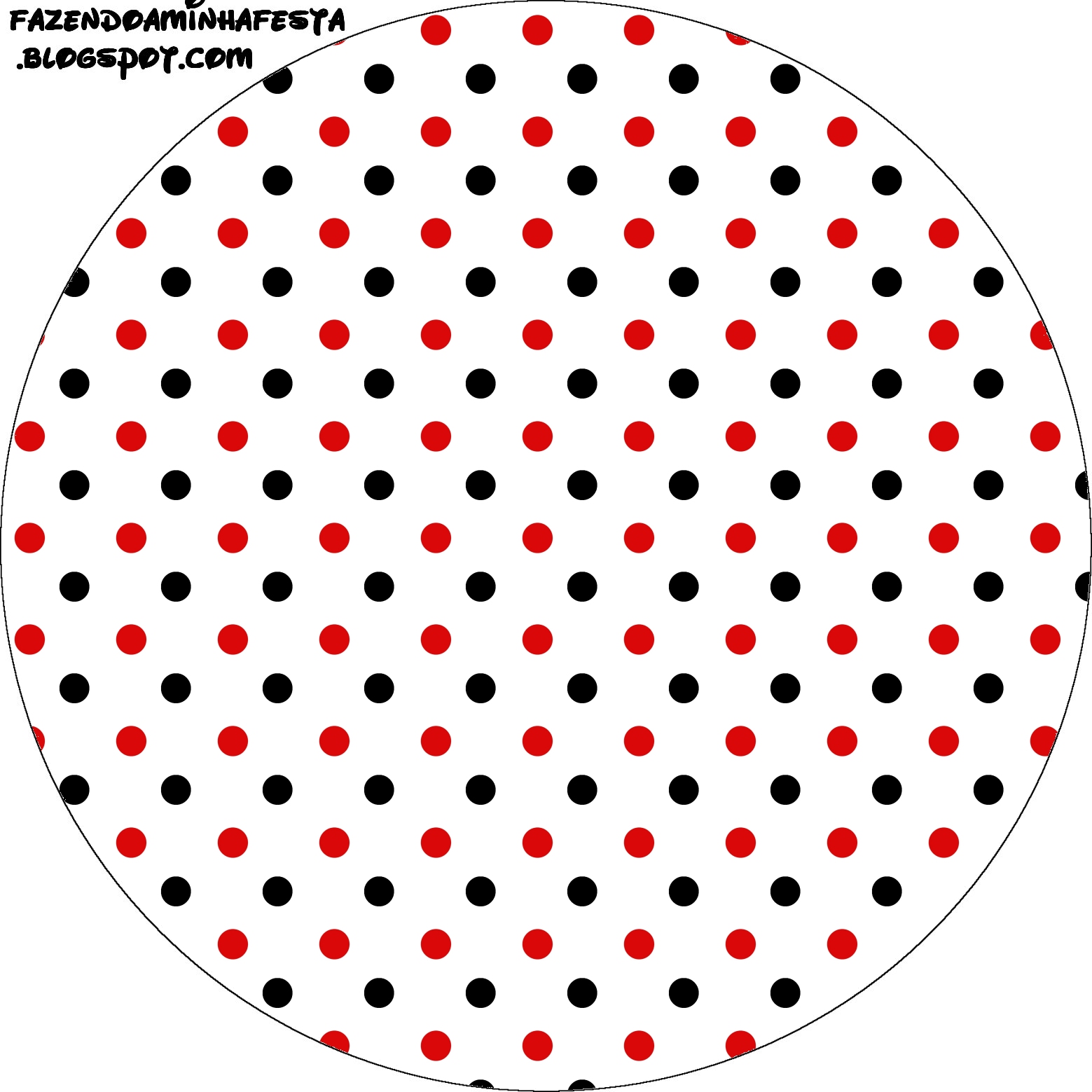 Red Polka Dots in Black and White: Wedding Free Printable Wrappers and ...