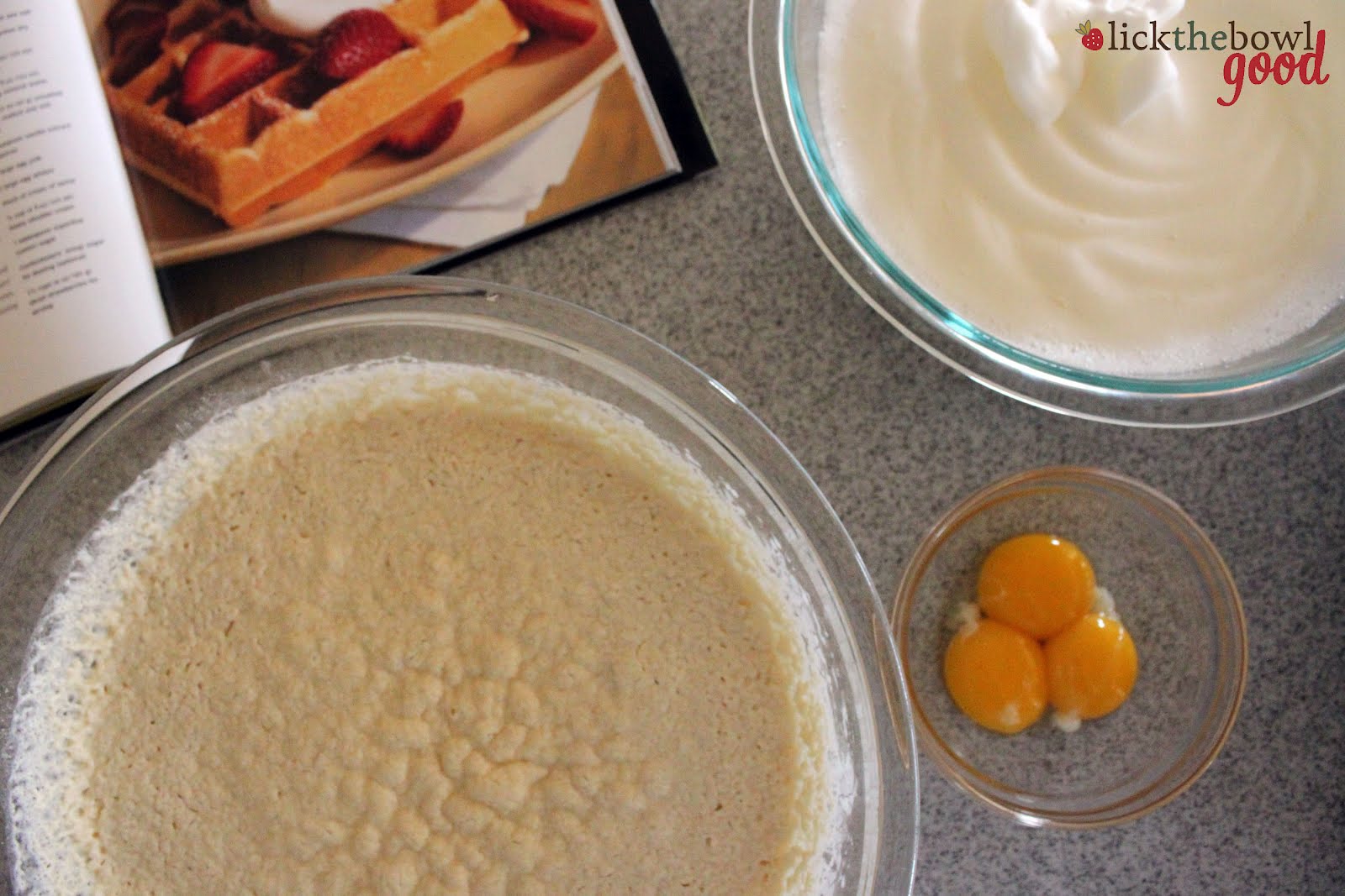 Lick The Bowl Good: Belgian Waffles for Easter Brunch
