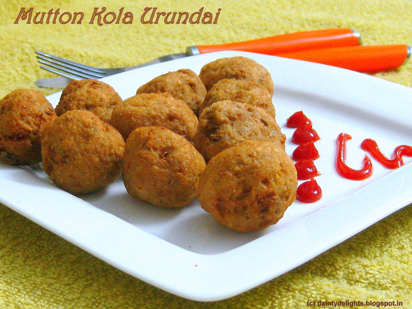Dainty Delights: Mutton Kola Urundai