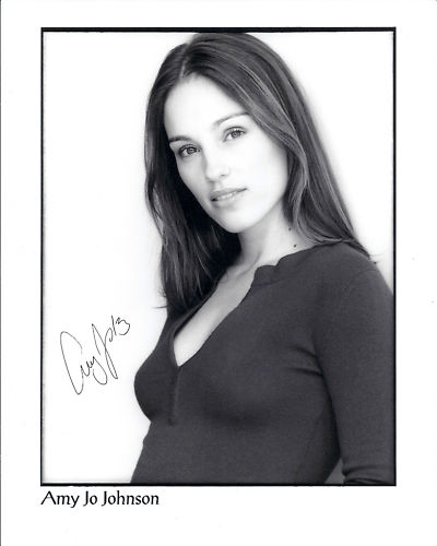 The Temple Of Amy Jo Johnson: Amy Jo Johnson Autographs