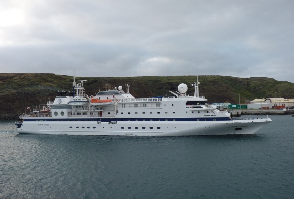 O Porto da Graciosa: Santa Maria recebe o "Clipper Odyssey"