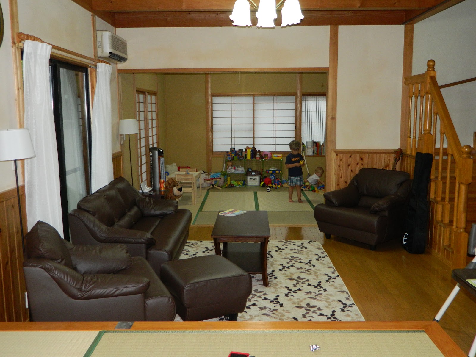 Our Family in Japan: Play and living rooms