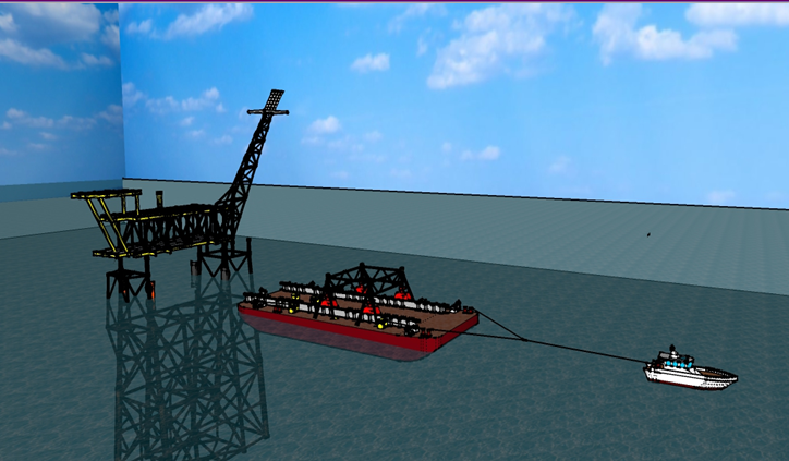Instalasi Topside Dengan Metode Floatover