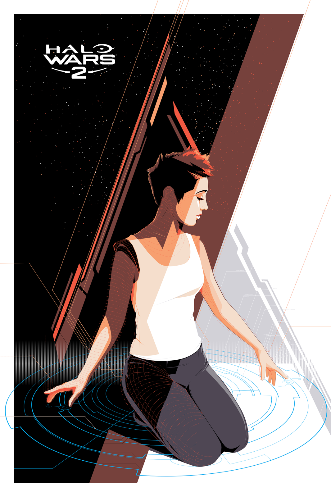 INSIDE THE ROCK POSTER FRAME BLOG: Halo Wars 2 Posters by Kevin Tong ...