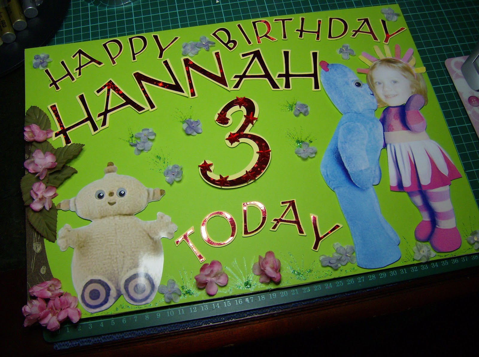 CARDSARUS: GRANDDAUGHTER'S CBEEBIES CARD