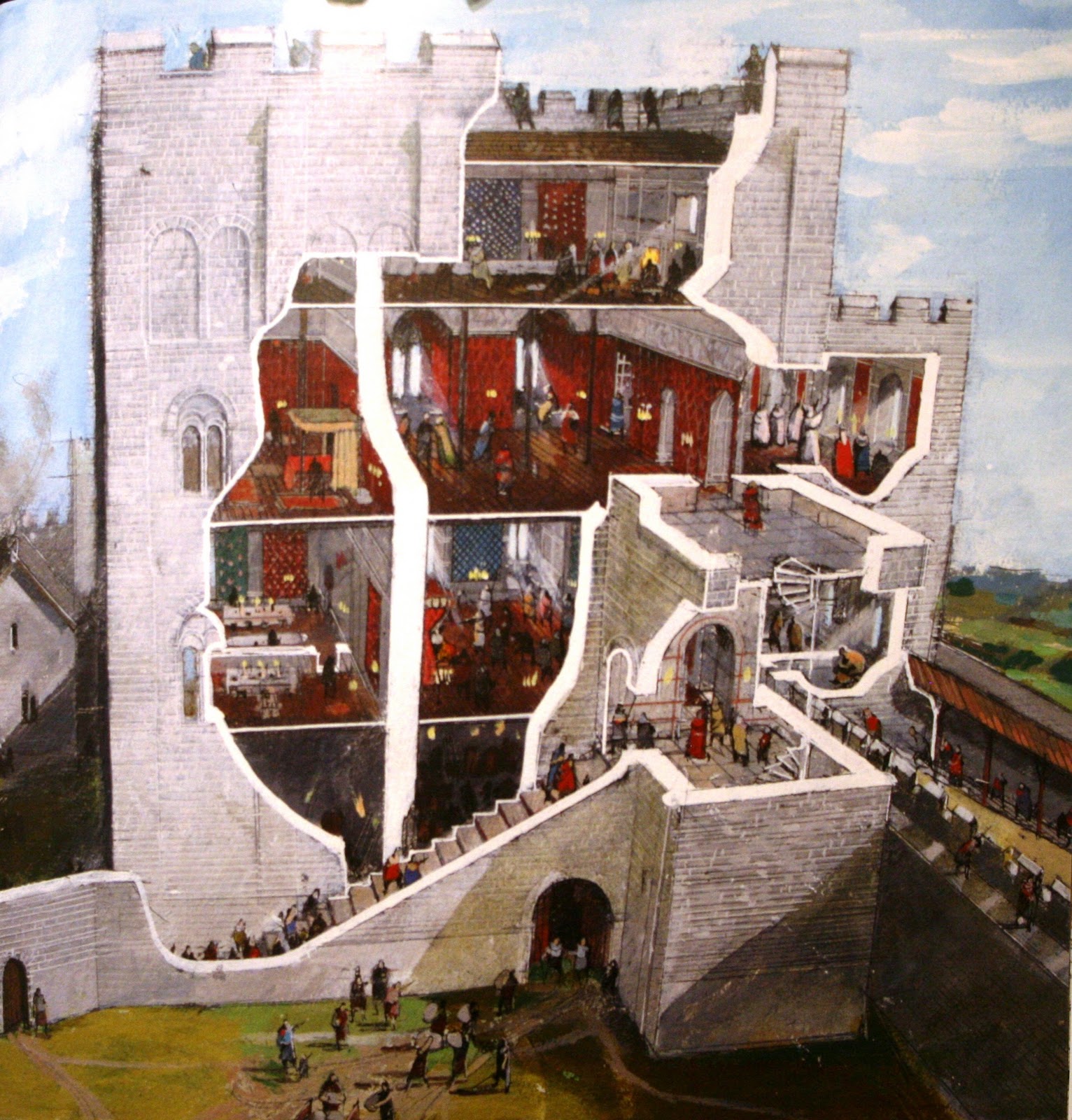 A DAY IN THE LIFE: Corfe Castle