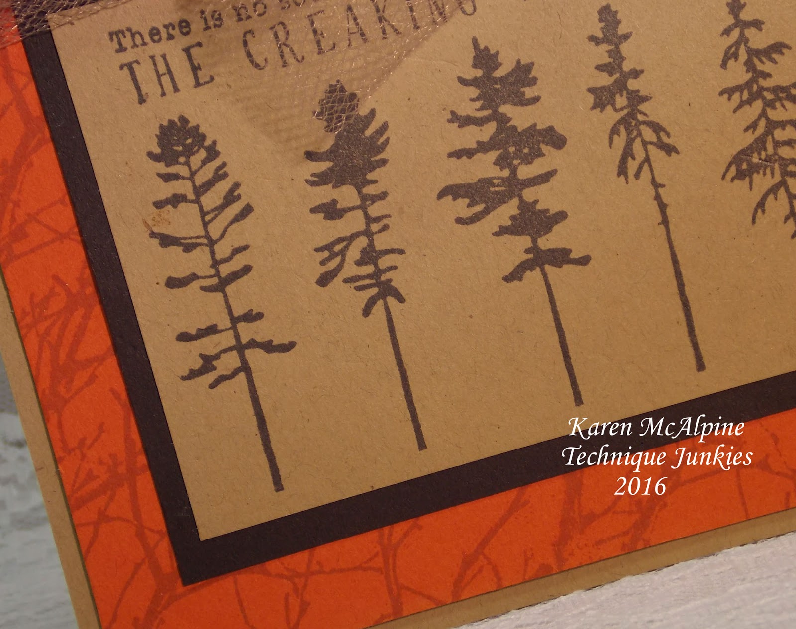 Dreaming and Creating: Fall Colors and Trees with Technique Junkies