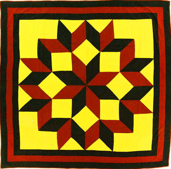 Cloud of Quilt Patterns: Mennonite Stars: Whole Top Designs
