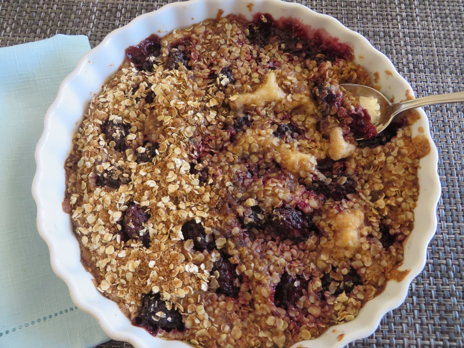 Ever Ready: Irish Blackberry Crumble Cake