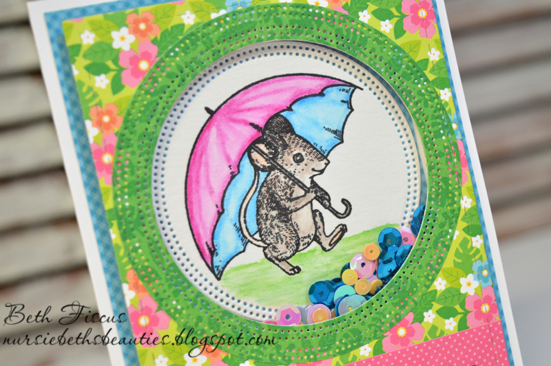 Beth's Beauties: Mouse Shaker Card