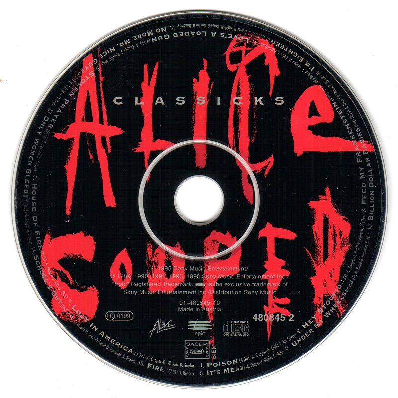 Cries from the Quiet World: Alice Cooper "Classicks"