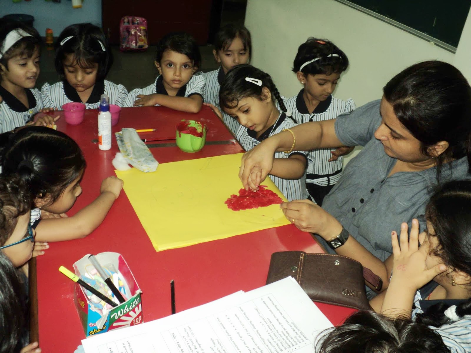 Preparation : Dabbing Activity