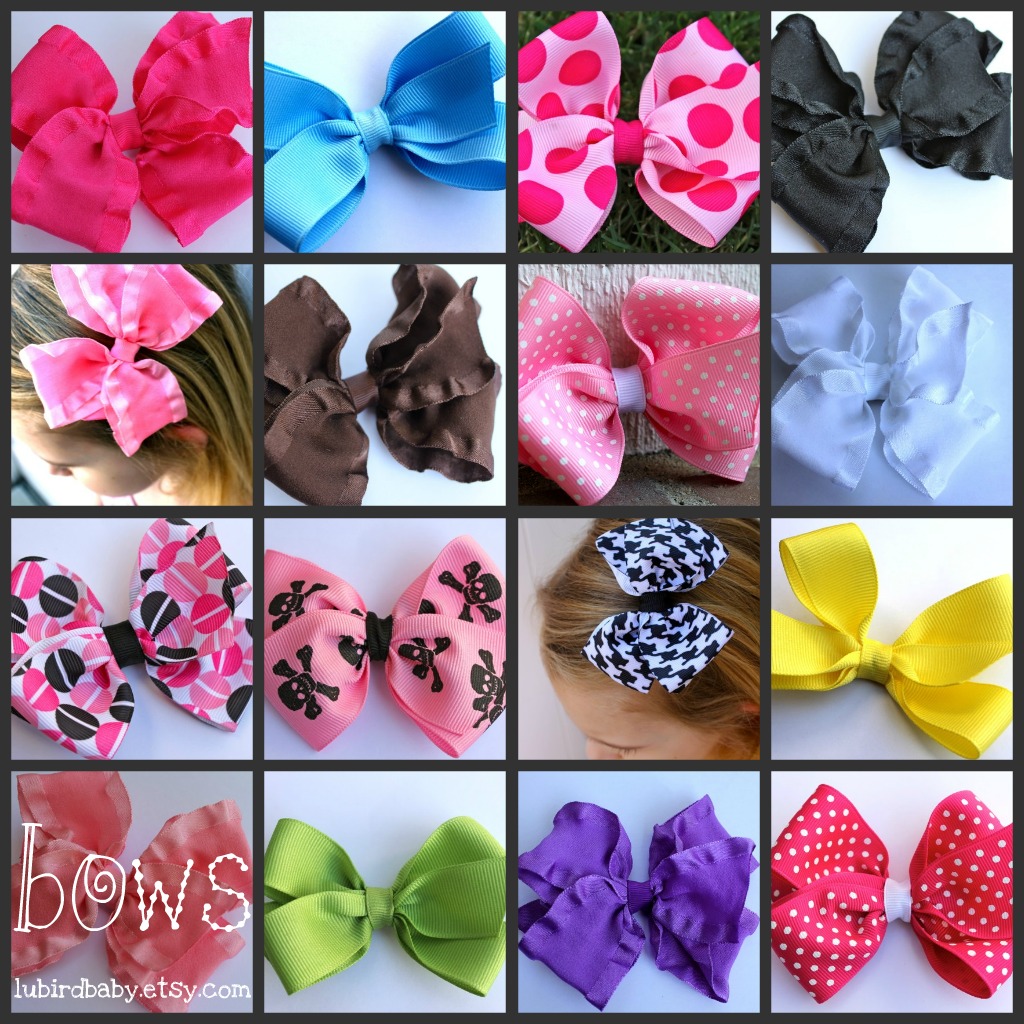 Lu Bird Baby: BOWS!