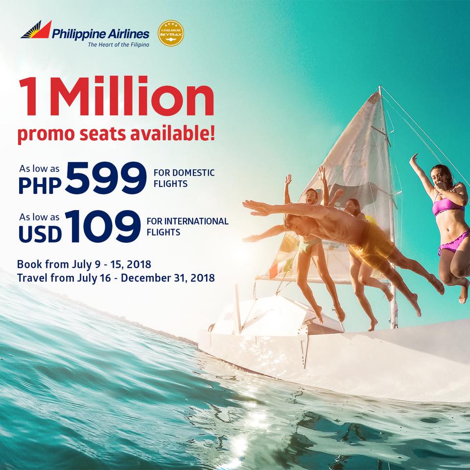 Manila Shopper: PAL 1 Million Seats Promo: July 2018