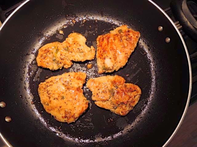 The Briny Lemon: Yogurt-and-Herb-Marinated Chicken with Dried-Apricot Sauce