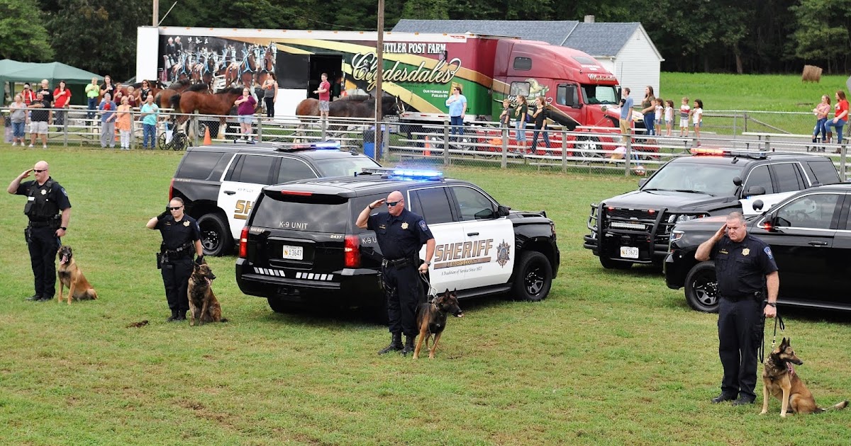 St. Mary's County Sheriff's Office - News: K-9 Unit Demonstration at the 2018 St. Mary's County Fair