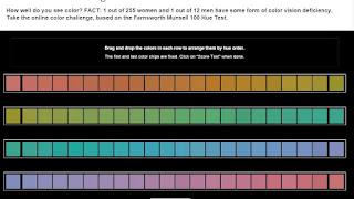 Farnsworth-Munsell 100 hue test
