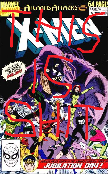Balzac's Ballsack: X-Men Annual 13: Double Crap