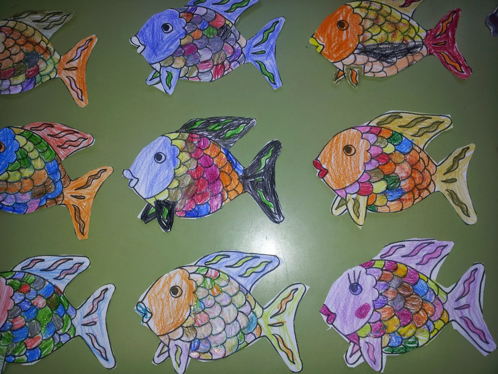 Trabajando en Educación Infantil: El pez arcoiris