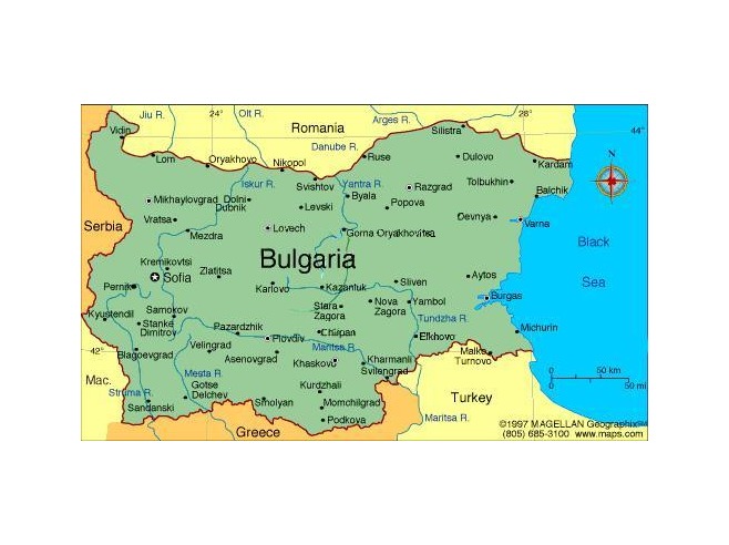 Maps of Europe Region Country