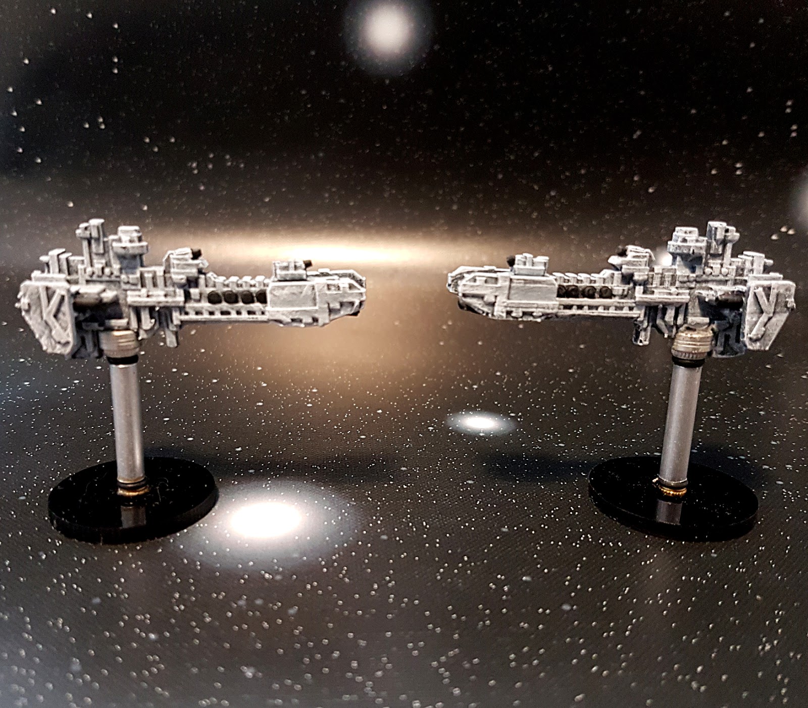 Battlefleet Gothic: Relictor Space Marine Gladius Class Frigates - Jade ...
