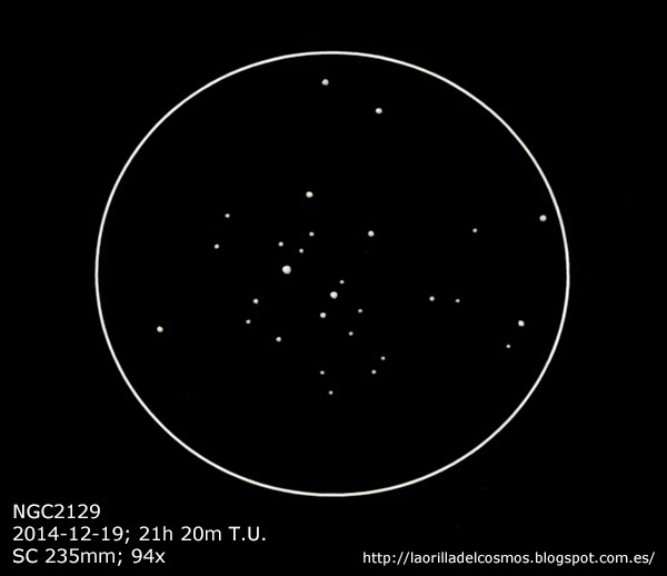 NGC 1528 in Perseus and NGC 2129 in Gemini - Sketching - Cloudy Nights