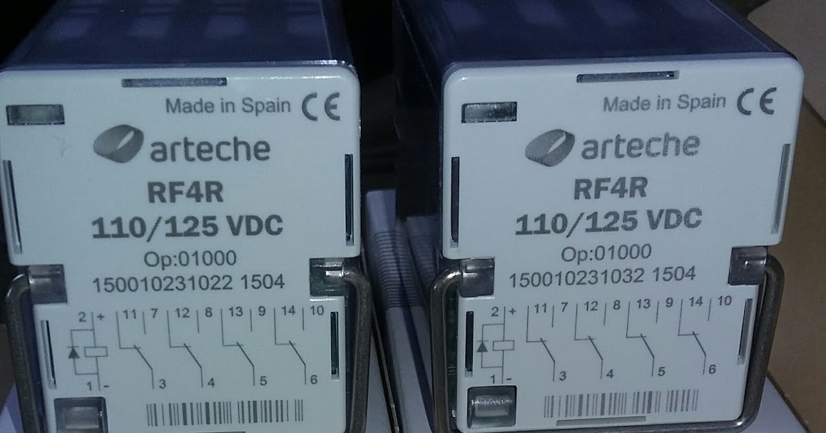 SWATECH ELECTRICA: Jual: ARTECHE RF4R 110/125V DC & 220-V DC.