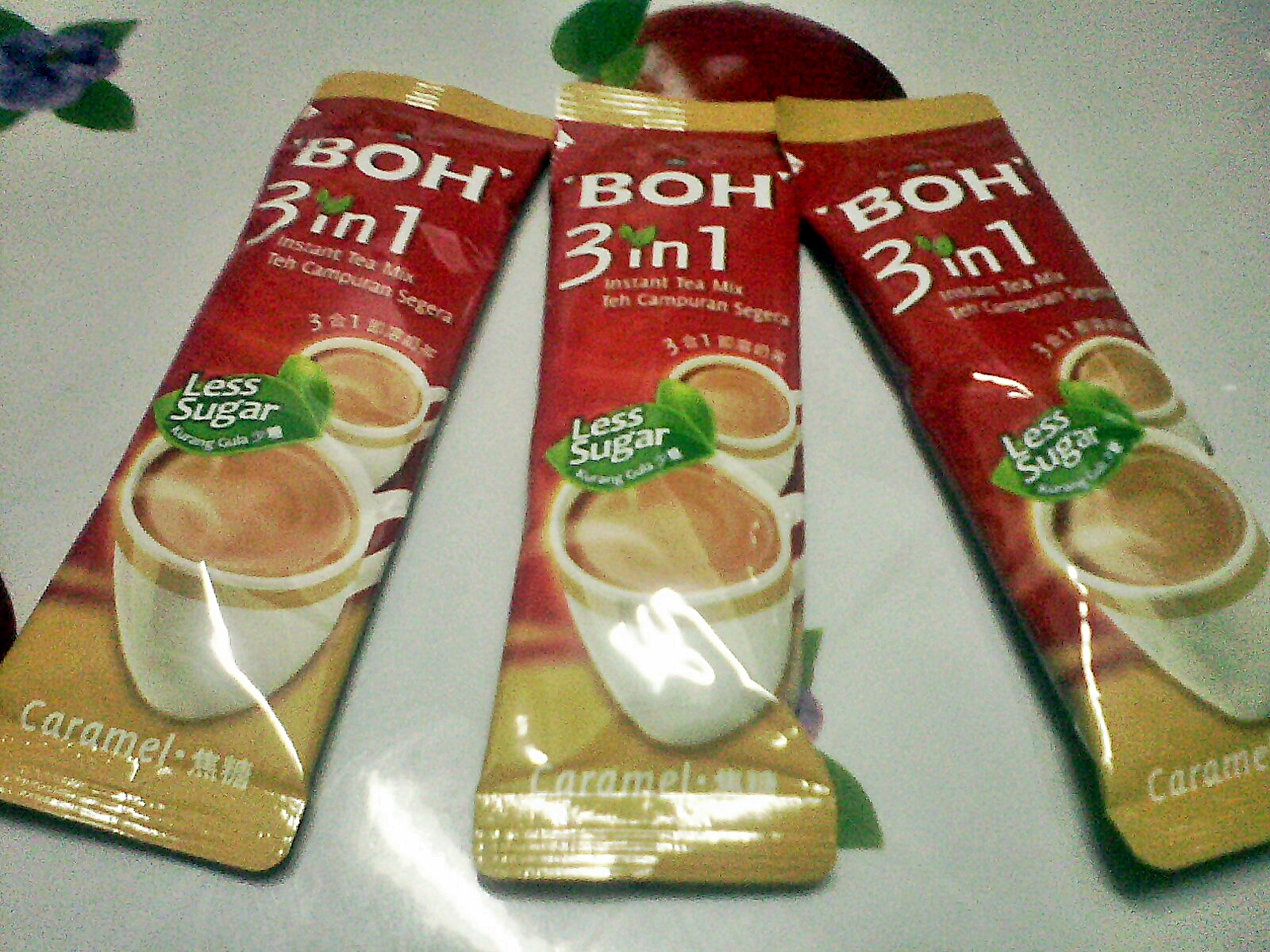 Packaged Food I Have Tried: BOH 3in1 Instant Tea Mix (Less Sugar ...