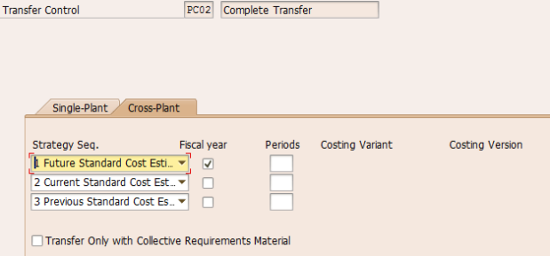 Sap Fico Central Basics Of Sap Standard Cost Estimate Understanding Costing Variant Part 2
