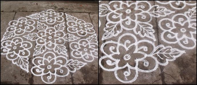 Top 9 South Indian Rangoli Designs ~ Total Stylish