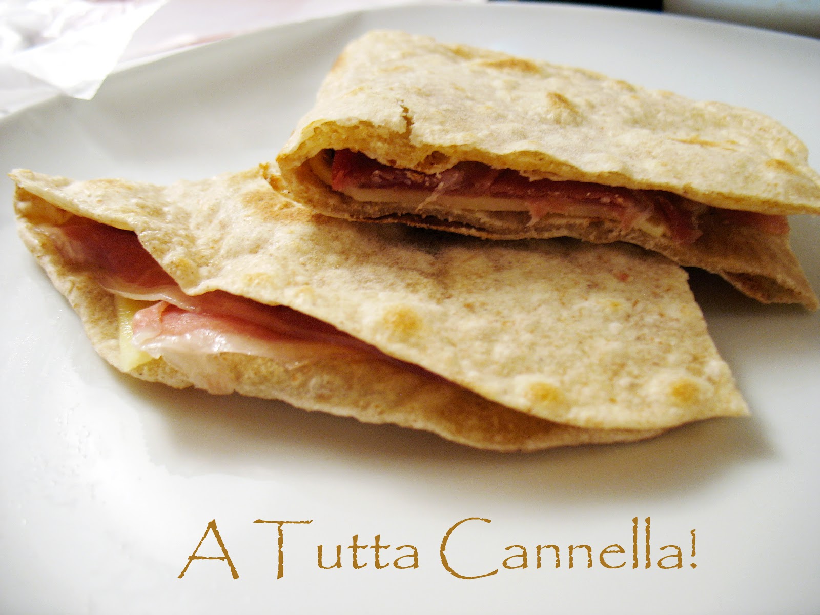 a tutta cannella!: Piadina Rustica