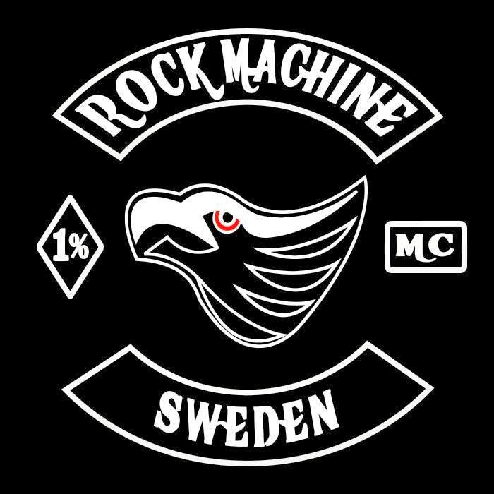 Skurkarna mc - Rock machine mc . Är ni inte kvar i skurkarna längre? Nä ...