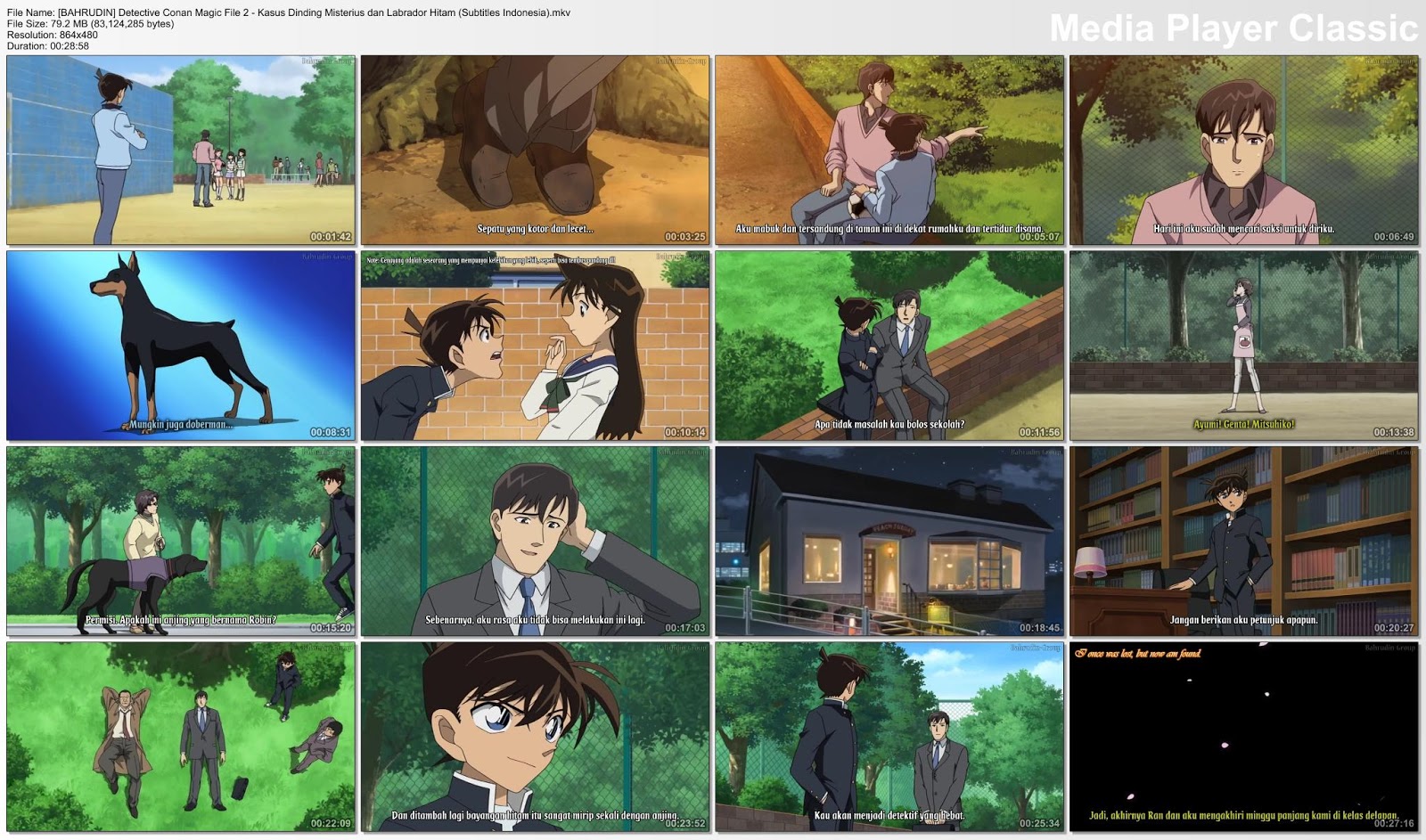 Bahrudin-Group: [BAHRUDIN] Detective Conan Magic File 2 - Kasus Dinding ...