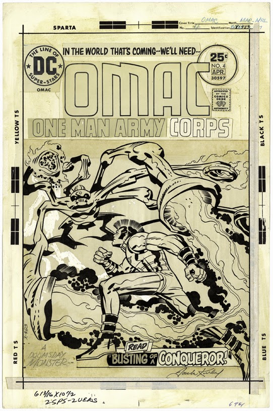 Rip Jagger's Dojo: The Art Of OMAC!