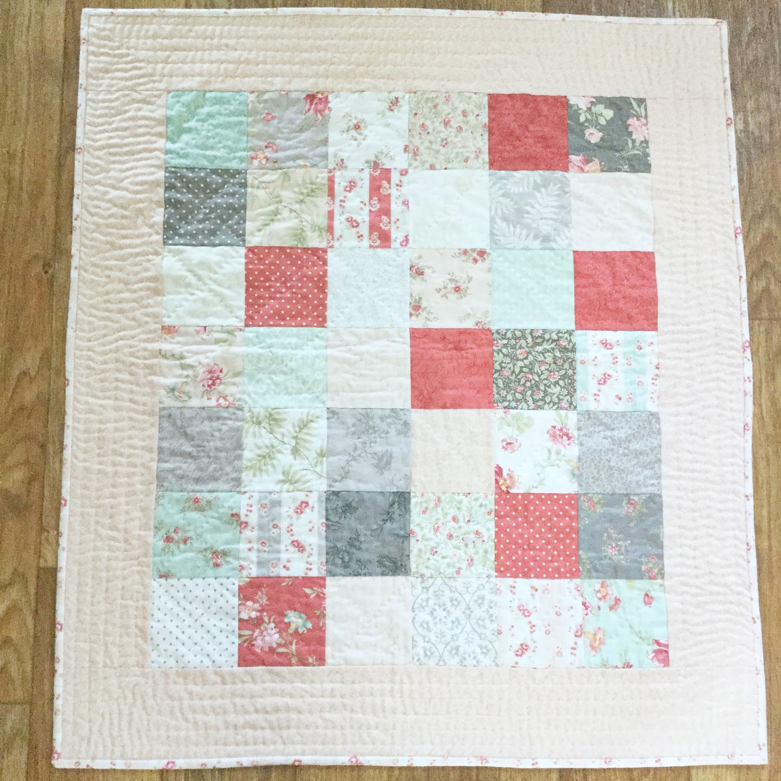 Easy Peasy Charm Square Quilt (Part 1) | A Little Happy Place