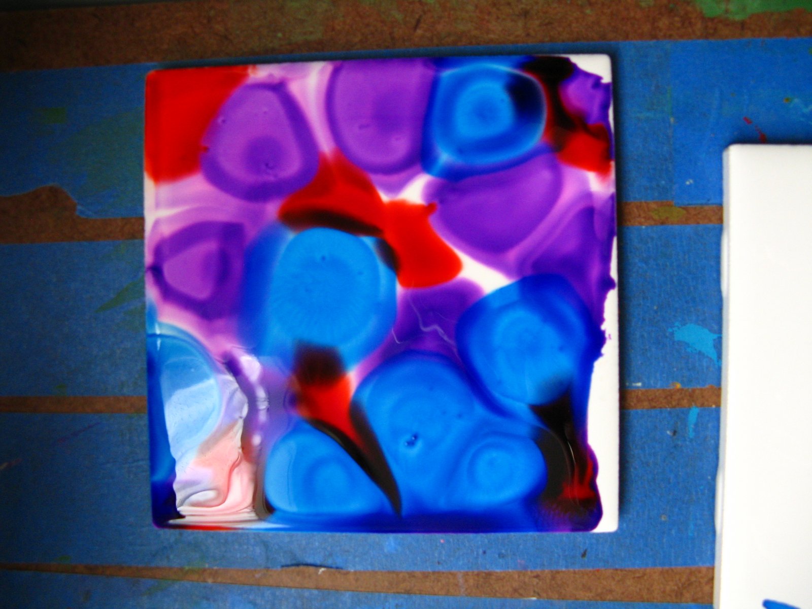 Luminous Quilts: Adirondack Alcohol Ink Tiles