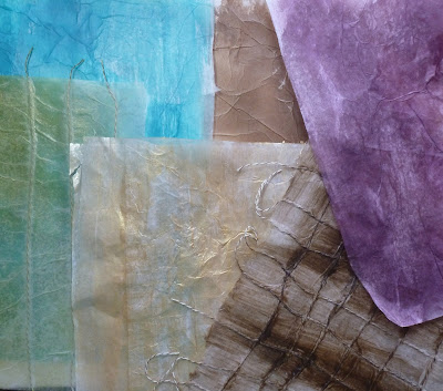 creatingwiththegirls: Creating paper from tissue paper