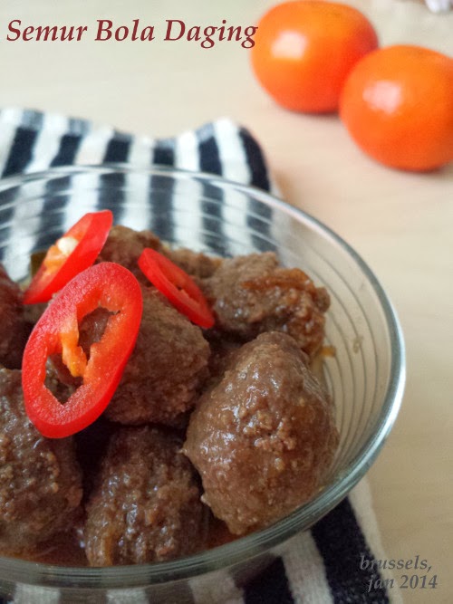 Semur Bola-bola Daging Cincang/Giling | DAPUR SELERA NUSANTARA